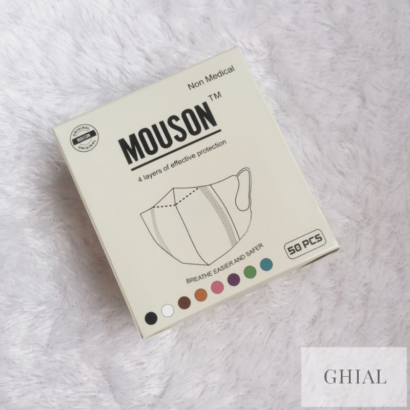 Jual Masker Mouson Duckbill 4 Ply Isi 50 Pcs | Shopee Indonesia