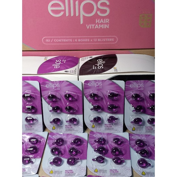 Jual ELLIPS NUTRI COLOR ( KEMASAN BARU) exp 2024 | Shopee Indonesia