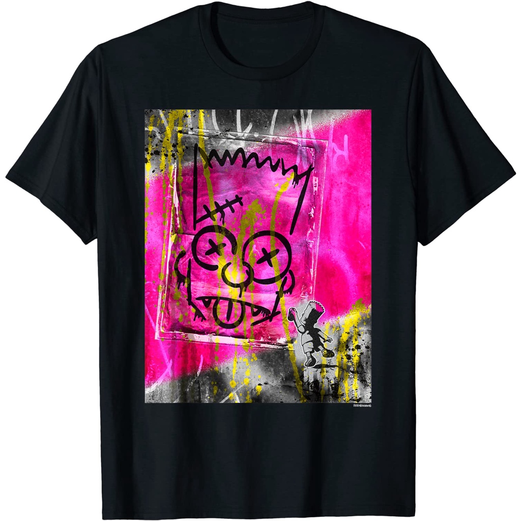 Jual KAOS The Simpsons Bart Simpson El Barto Graffiti T-Shirt | Shopee ...