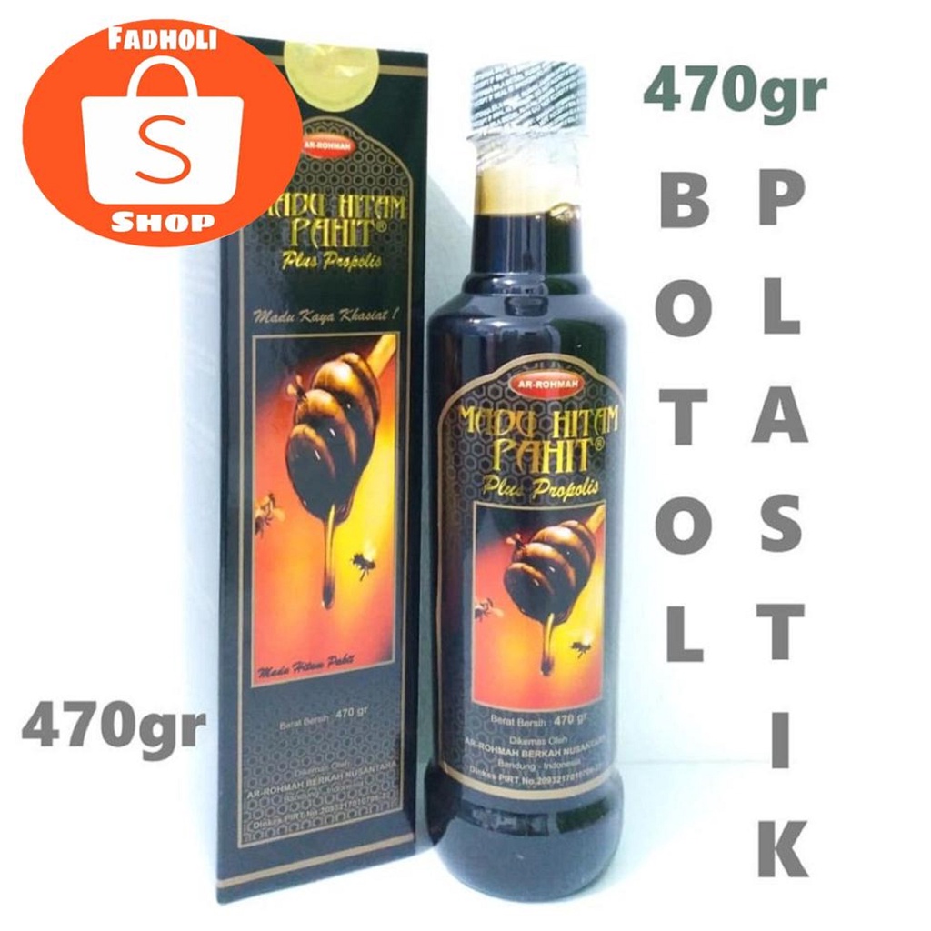 Jual Minimal order 3 botol Arrohmah Madu Hitam Pahit Plus Propolis ...