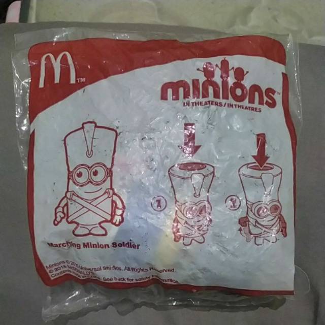 Jual Marching Minion Soldier - Minions in Theaters - Happy Meal Mc ...
