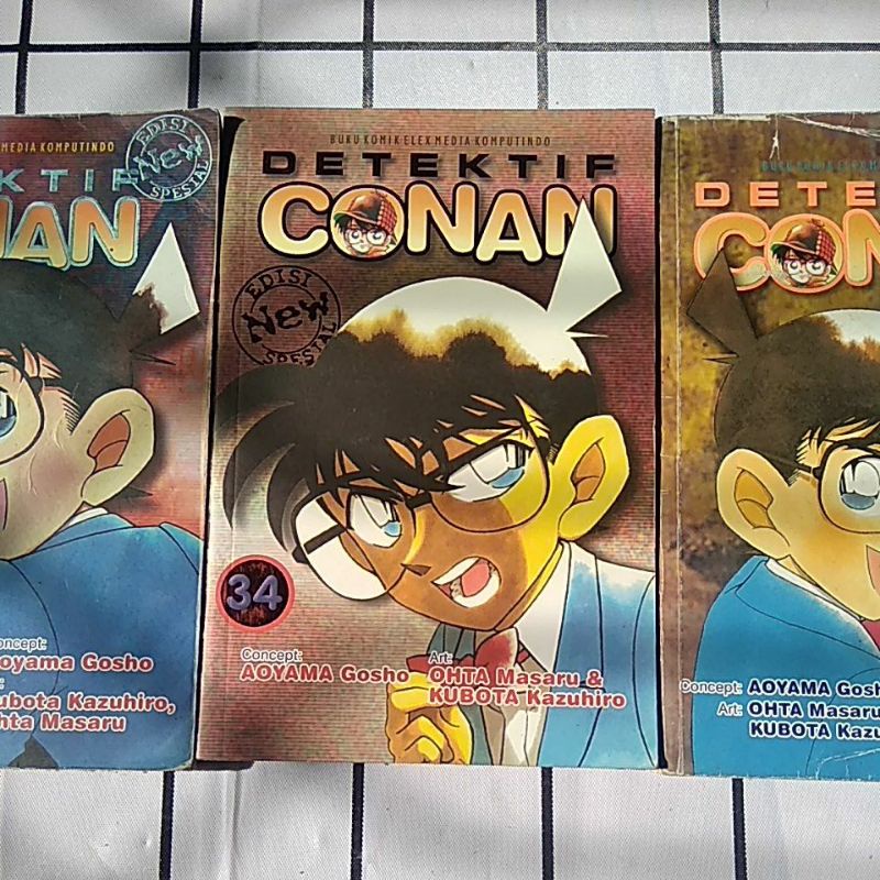 Jual Komik Detektif Conan Vol 26,28,34,38,82,87 | Movie The Time Bombed Skyscraper | Detektif ...
