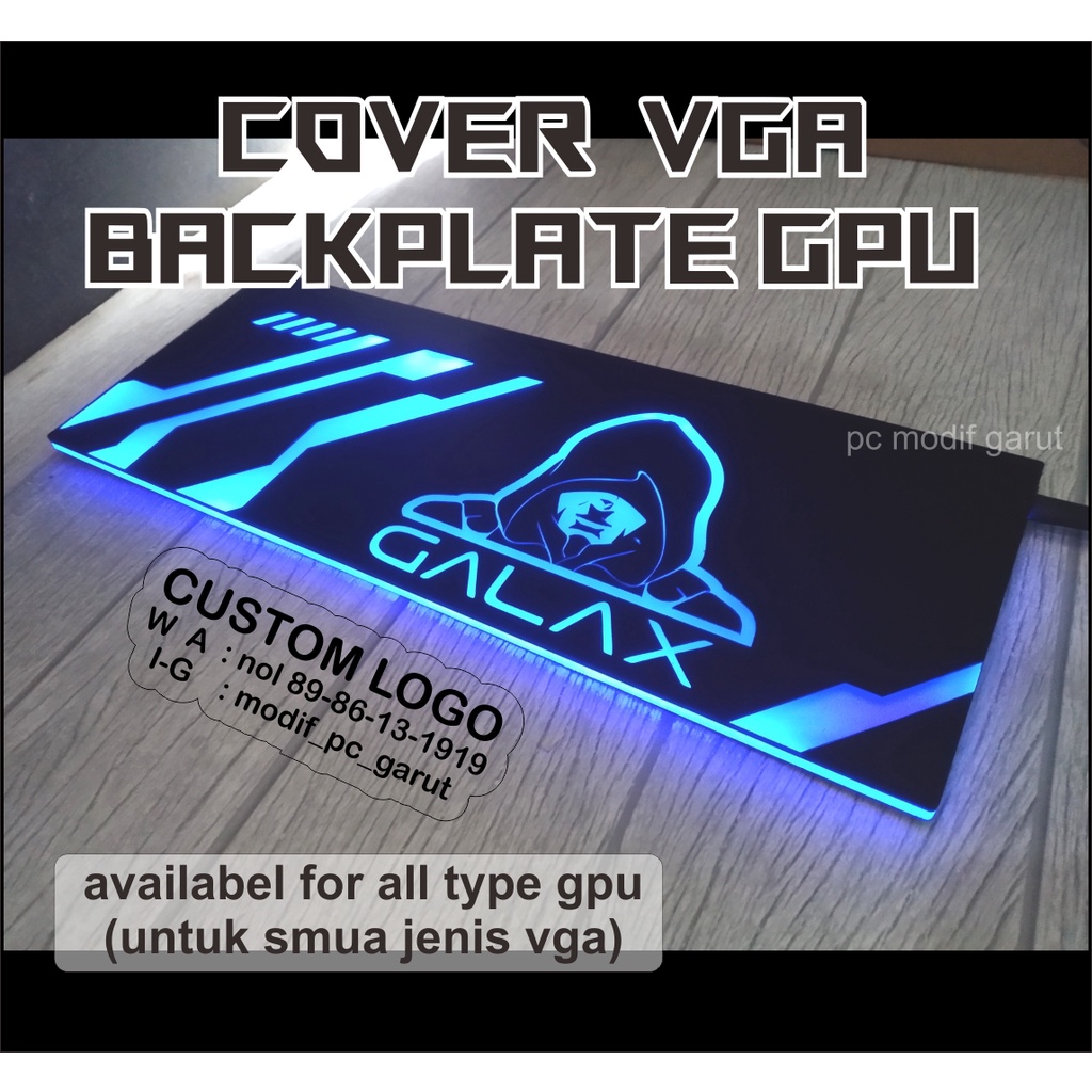 Jual Back plate vga SYNC Mobo logo costum untuk MINI VGA | Shopee Indonesia
