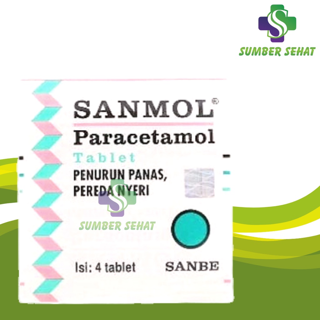 Jual SANMOL STRIP 4 TABLET | Shopee Indonesia