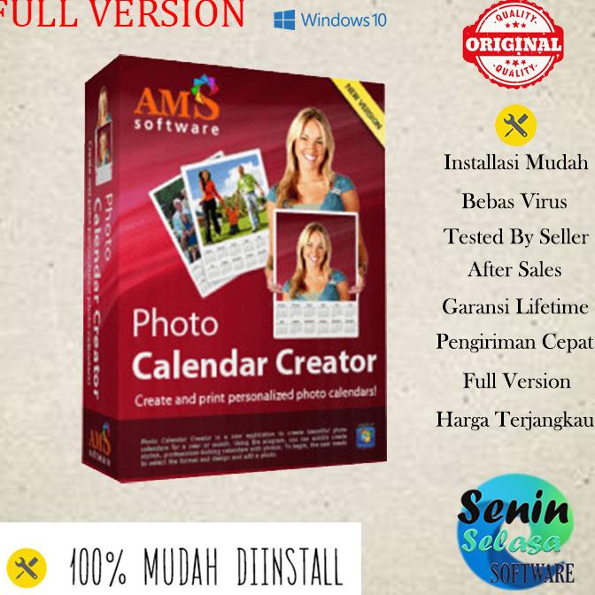 Jual Software Desain Kalender: Photo Calendar Creator Pro 15 [WIN ...