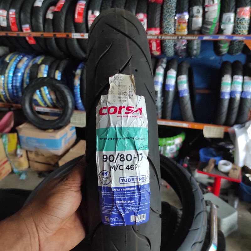 Jual Ban Corsa Terminator 90/80 ring 17 Tubetype | Shopee Indonesia