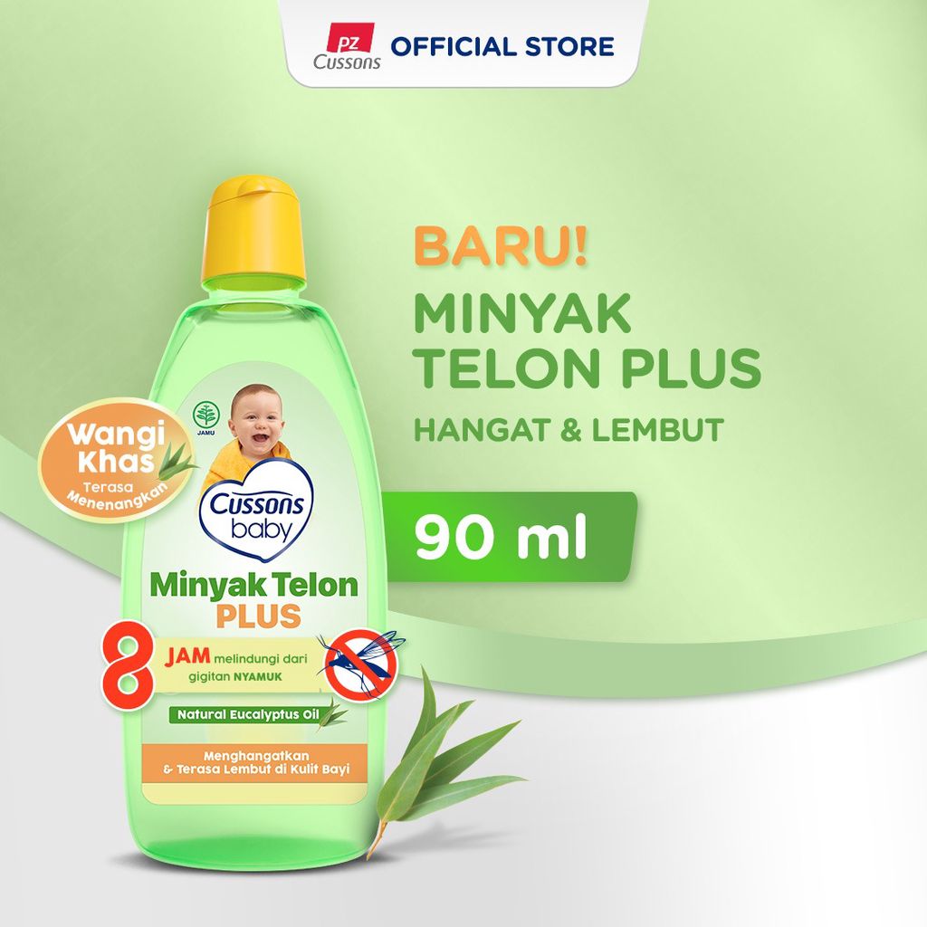 Jual Cussons Baby Minyak Telon Plus - 90ml | Shopee Indonesia