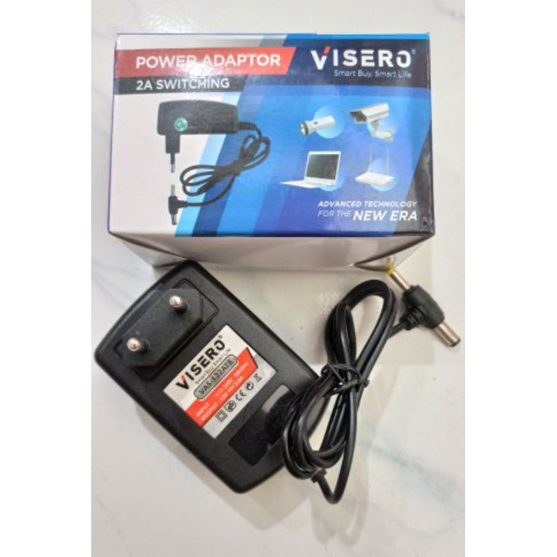 Jual adaptor 12v 2A visero | Shopee Indonesia