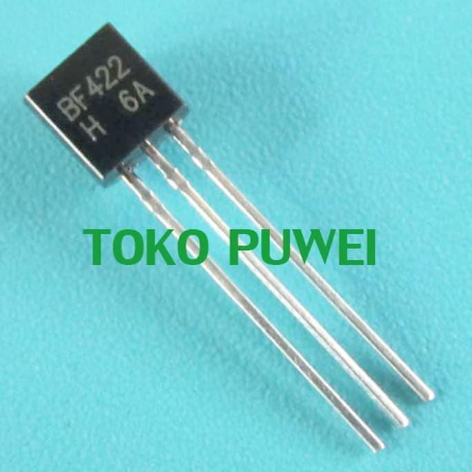 Jual Bf422 F422 To-92 Npn 250V 0.1A High Voltage Transistor Bc92 Tkpw973 Ori | Shopee Indonesia