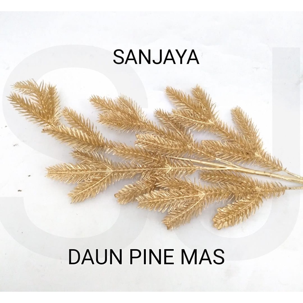 Jual HIASAN DAUN GOLD / DAUN PALSU EMAS / DAUN HIAS PLASTIK MAS / DAUN ...