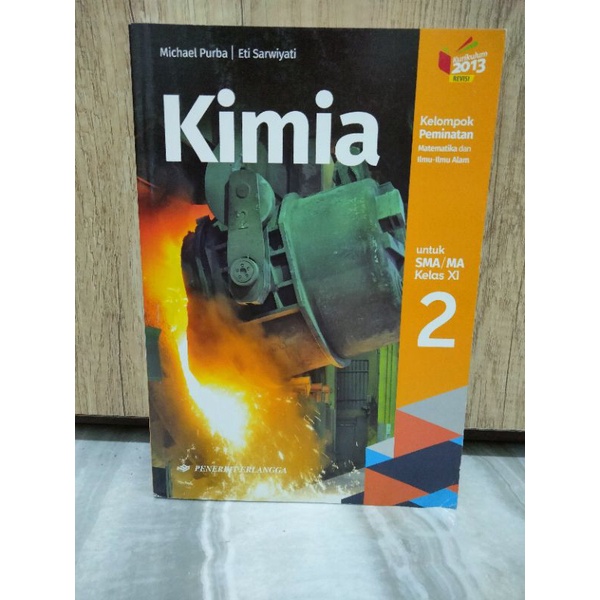 Jual BUKU KIMIA KELAS 11 ERLANGGA (K13 REVISI) MICHAEL PURBA | Shopee ...