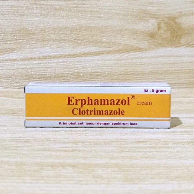 Jual ERPHAMAZOL Cream 5 gr Clotrimazole Krim- Obat Jamur, Panu Kudis ...
