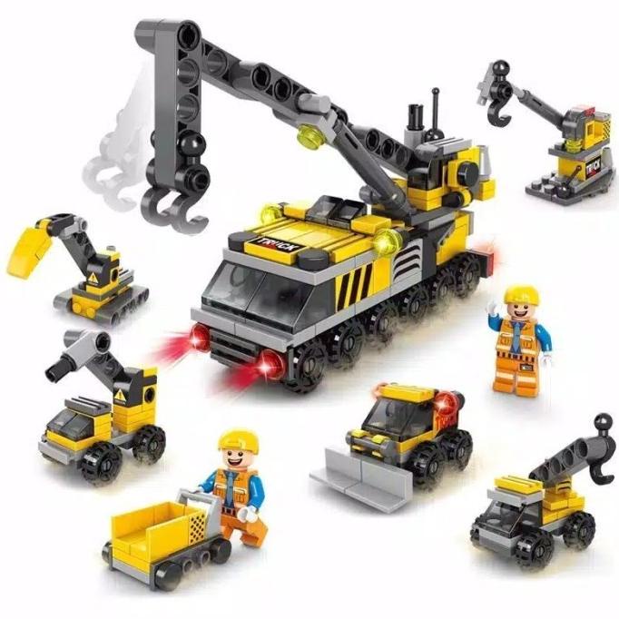 Jual Mainan Lele Brother Lego City Construction 6 In 1 Edukatif Anak ...