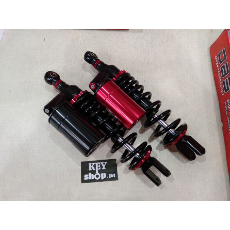 Jual shockbreaker model yss gold red series matic mio beat vario scoopy ...