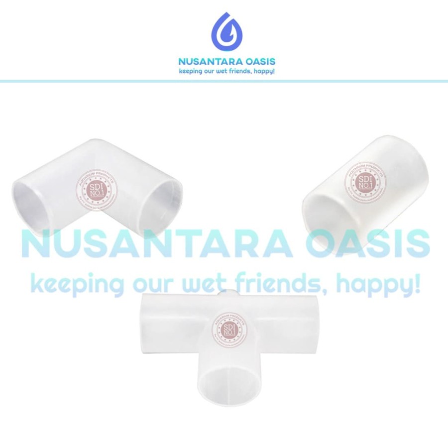 Jual SAMBUNGAN KNEE KENI PIPA AQUARIUM BENTUK L T I SOK PIPA - T ...