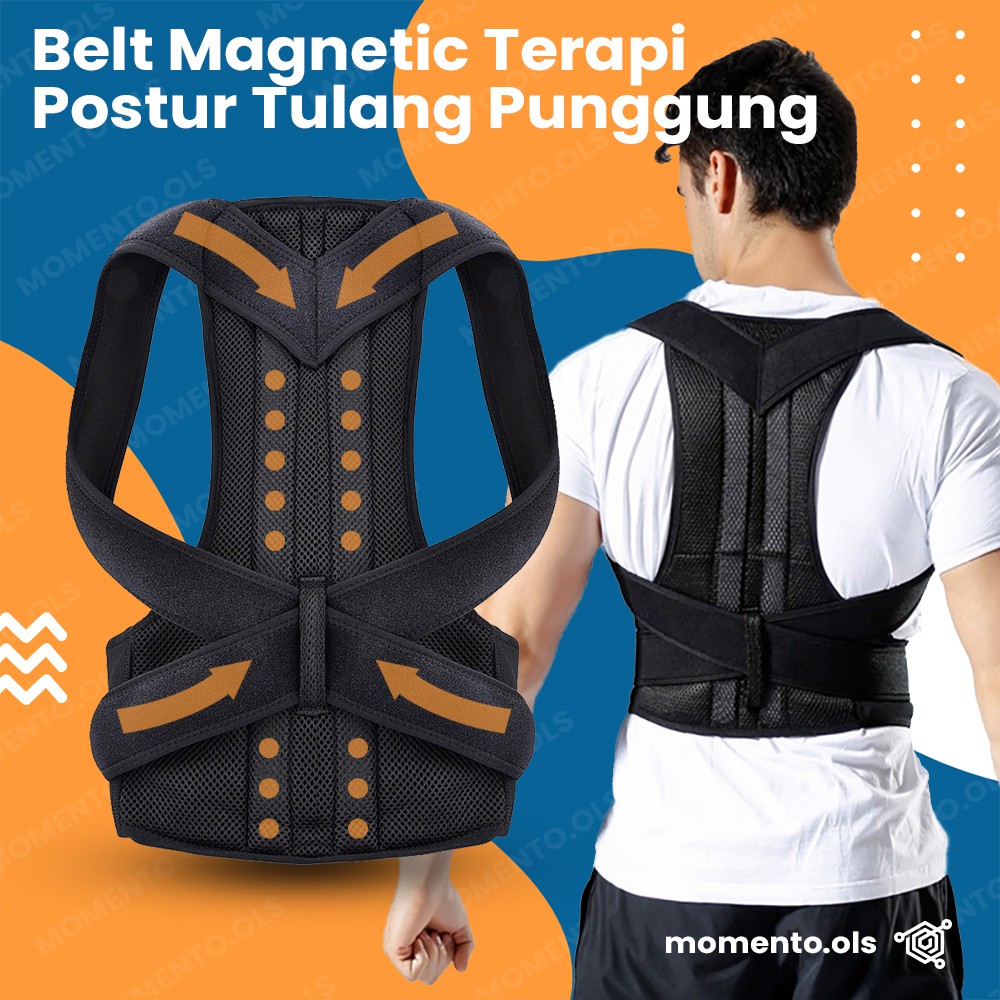 Jual Posture Corrector Penyangga Punggung Pria Wanita Penegak Punggung ...