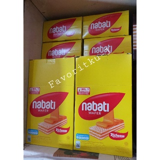 Jual Nabati Richeese Wafer Krim Keju atau Cokelat 120 gr. 1 Kotak Isi 20 Bungkus | Shopee Indonesia