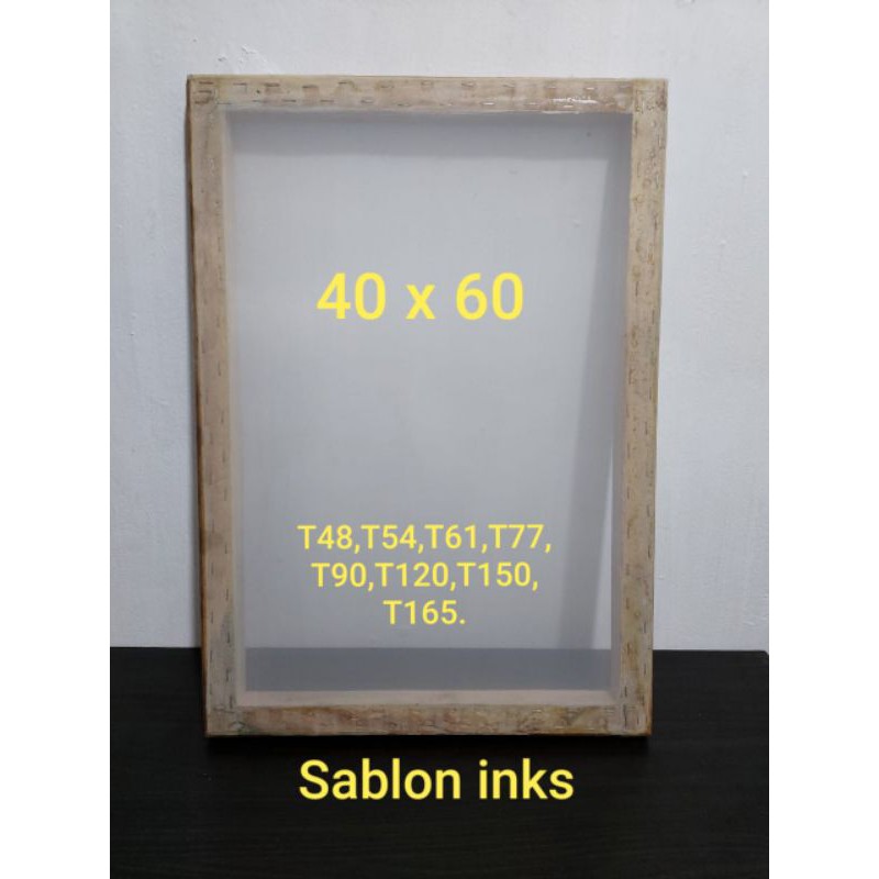 Jual Frame screen sablon 40 x 60 | Shopee Indonesia