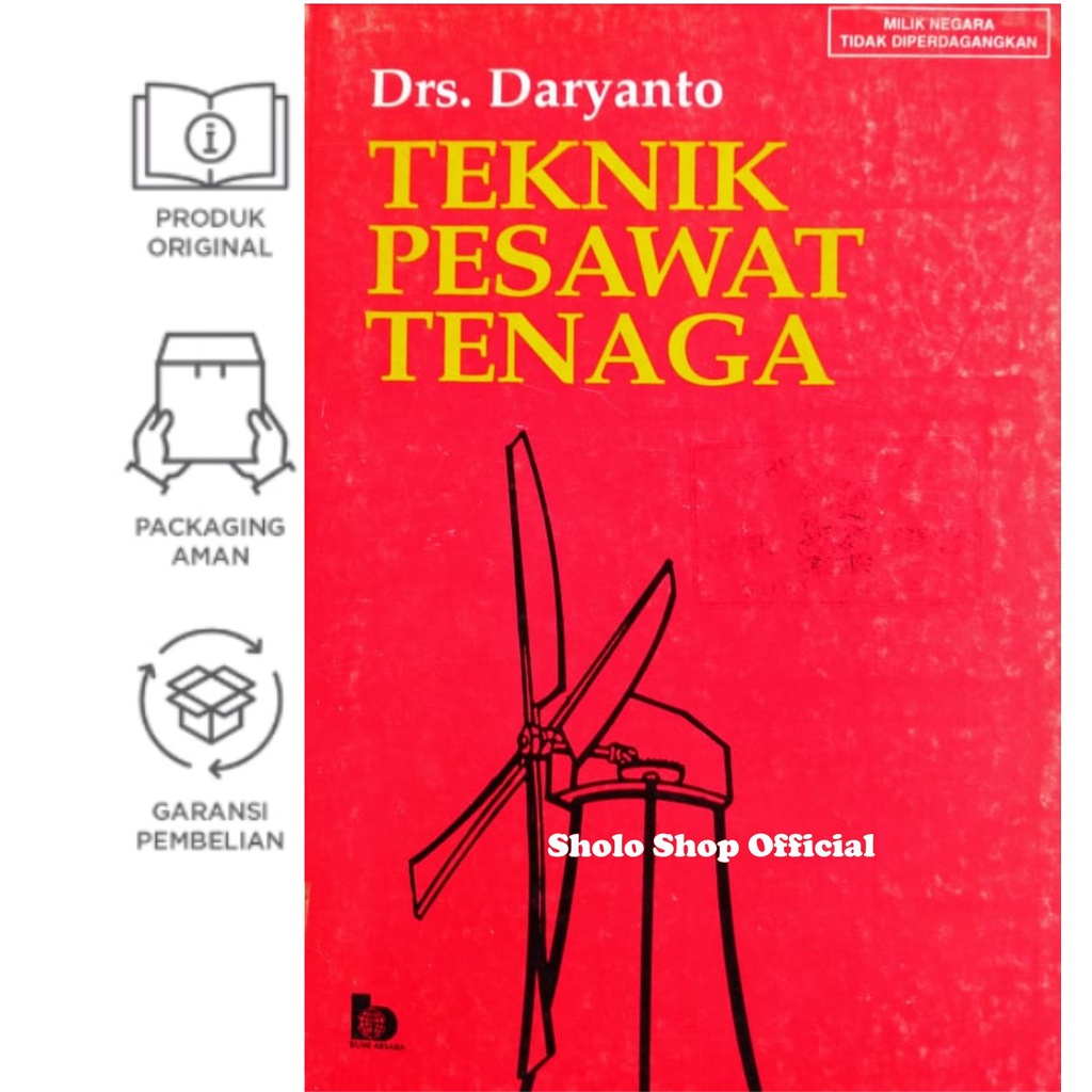 Jual BUKU TEKNIK PESAWAT TENAGA DARYANTO BUMI AKSARA | Shopee Indonesia
