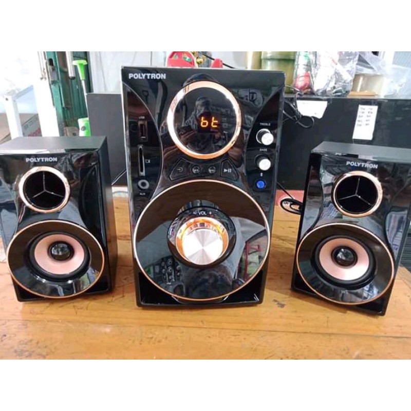 Jual PMA 9310 Polytron ORIGINAL Speaker Bluetooth, USB, Line in, Aux in ...