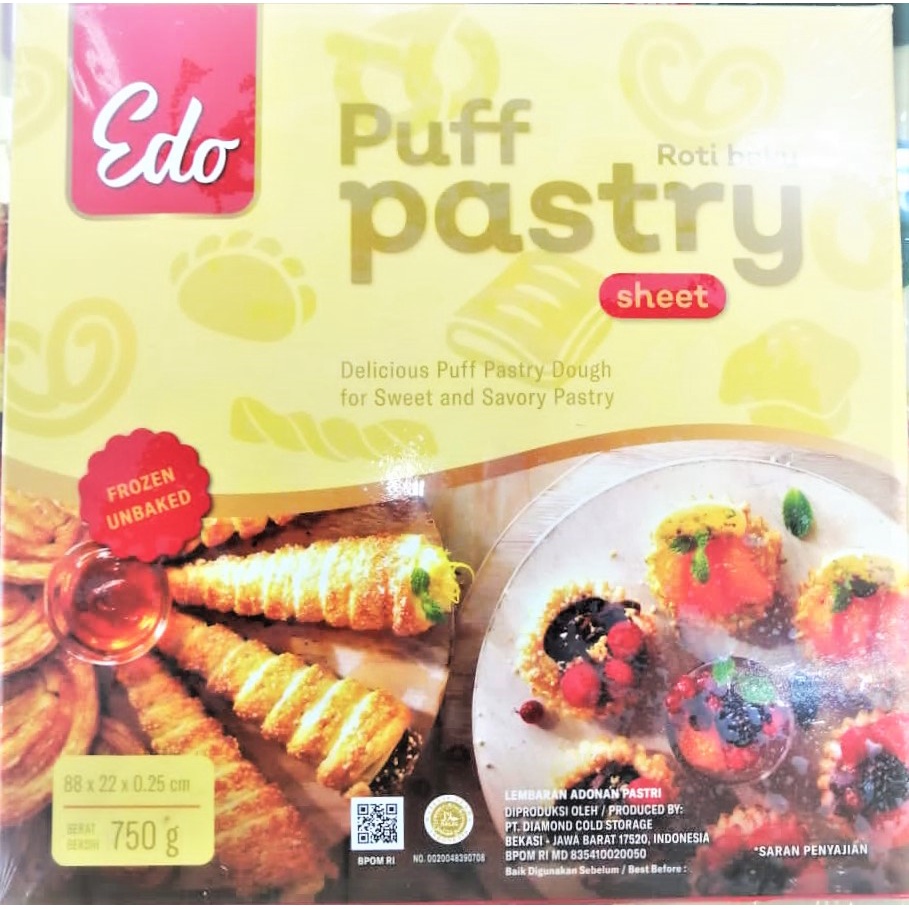 Jual Edo Puff Pastry 750gr | Shopee Indonesia