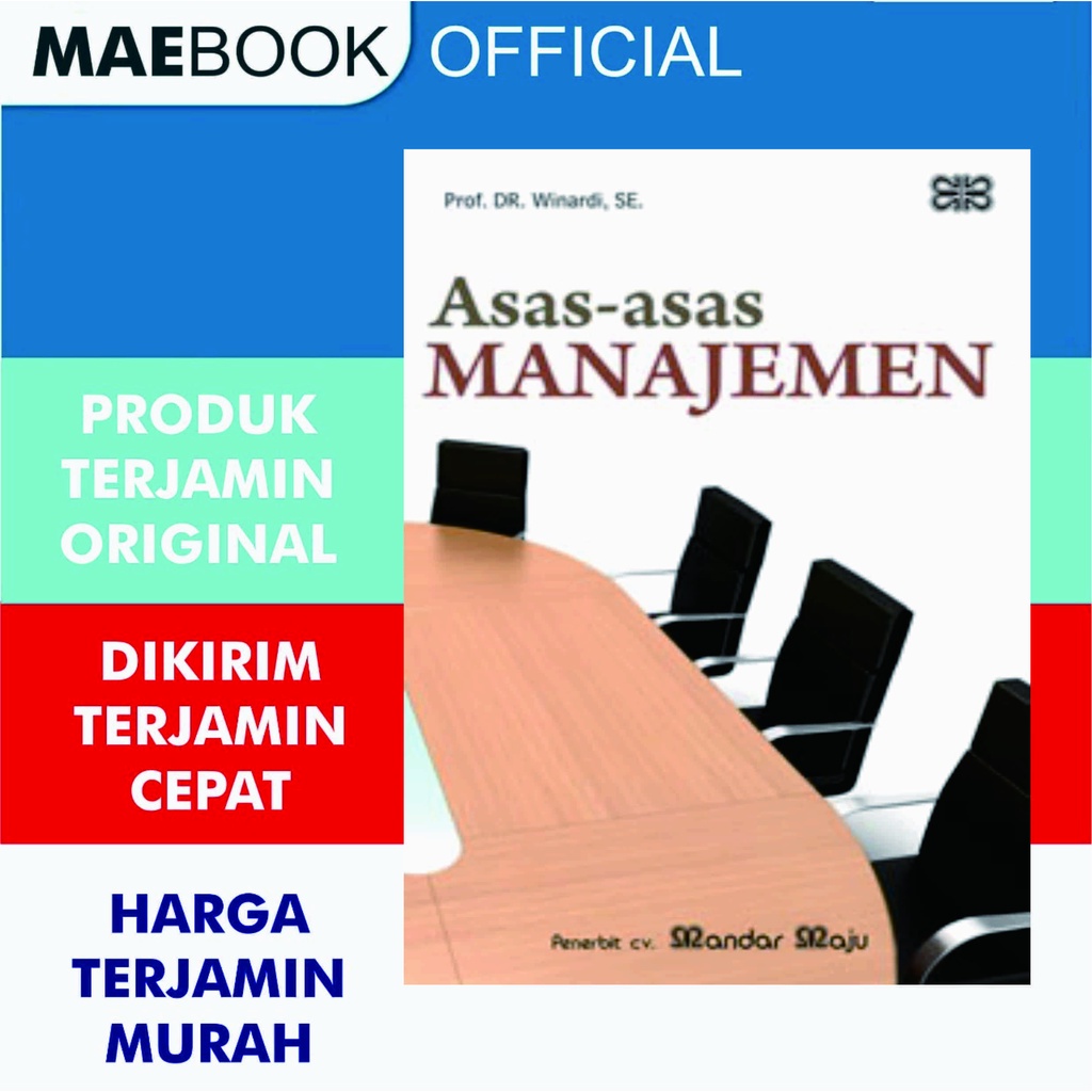 Jual Asas-Asas Manajemen Prof. DR. Winardi, SE. - Istana | Shopee Indonesia