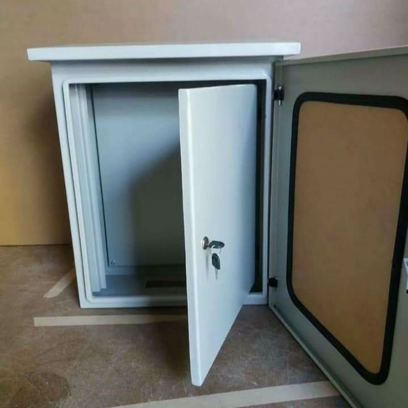 Jual Box panel OUTDOOR double pintu (plat 1,2mm) 40x60 60x40 40x60x25 ...