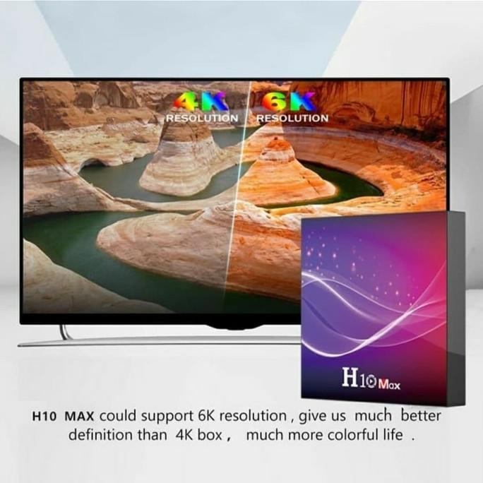 Jual AO86Z18 TJBOX H10 MAX ALLWINNER H616 RAM 4GB ROM 64GB ANDROID TV ...