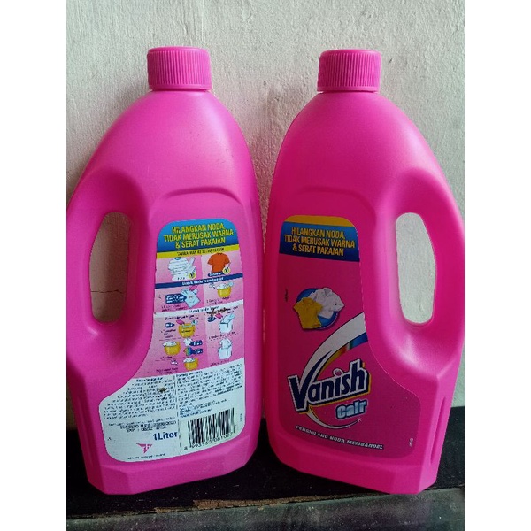 Jual Vanish Cair Pink 500ml / 1 Liter | Shopee Indonesia