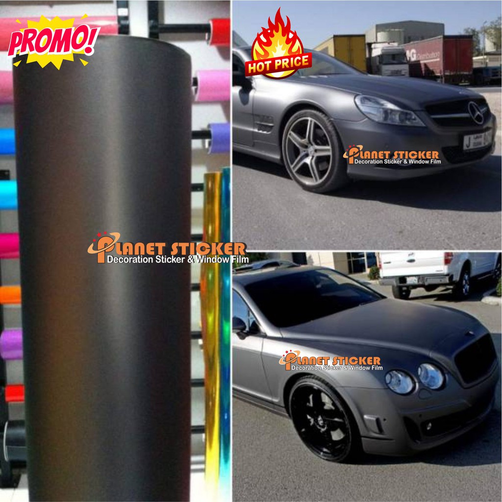 Jual Stiker Motor hitam doff/stiker motor hitam | Shopee Indonesia