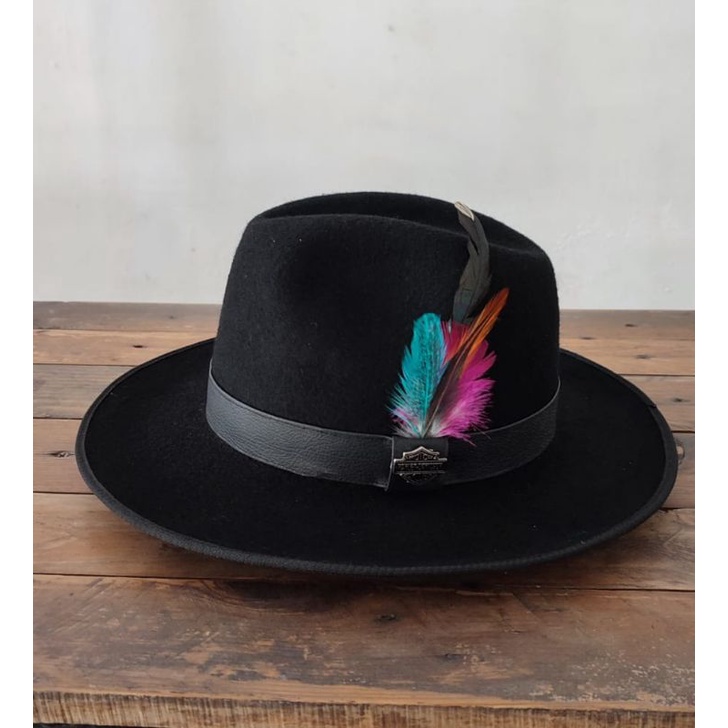 Jual TOPI FEDORA ORIGINAL GRADE A | TOPI BAHAN WOOL ORIGINAL | Shopee ...