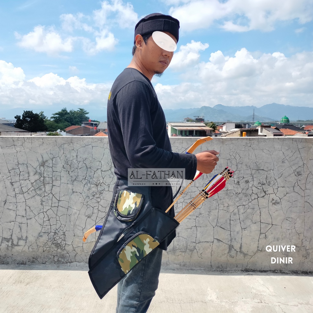 Jual AL-FATHAN QD - Quiver army Bahan Kain Dinir | Shopee Indonesia