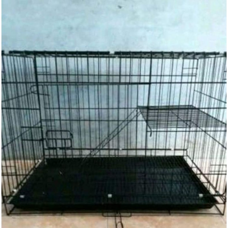 Jual Kandang Kucing/Kandang Hewan Peliharaan Uk 60x40x45cm | Shopee ...