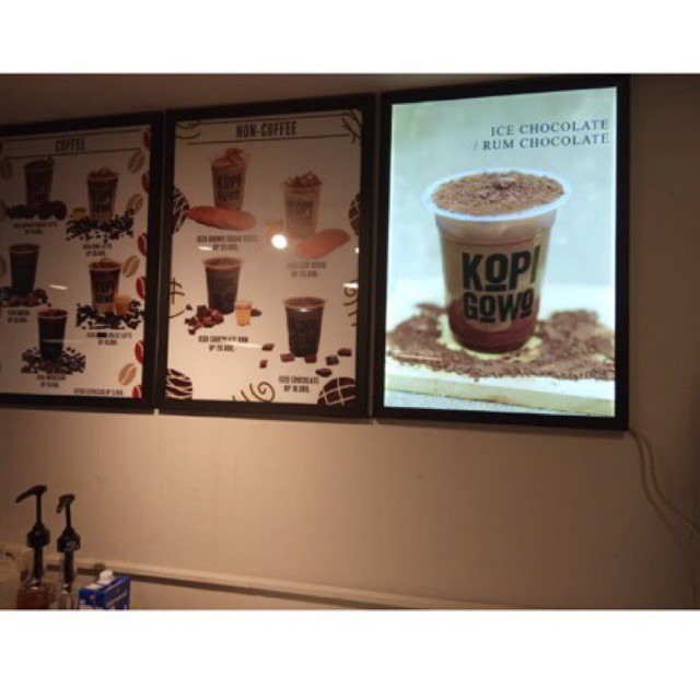 Jual PROMO!! Super Slim LED Size 40 x 60 cm + Cetak Media Duratrans Uv ...