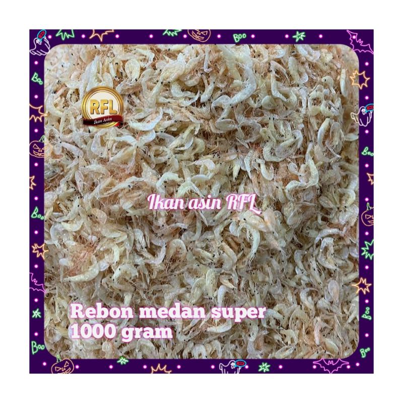 Jual ikan asin rebon medan super 1000 gram | Shopee Indonesia