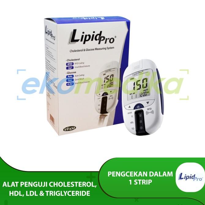 Jual LIPID PRO Kolesterol Trigliserida HDL LDL Glucose Meter Alat ...