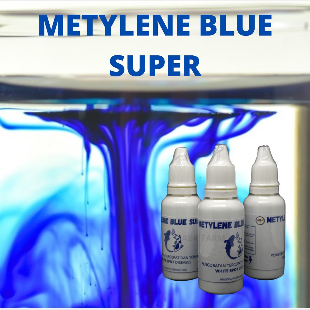 Jual obat biru ikan methylene blue super quality blitz icht pengobatan ...