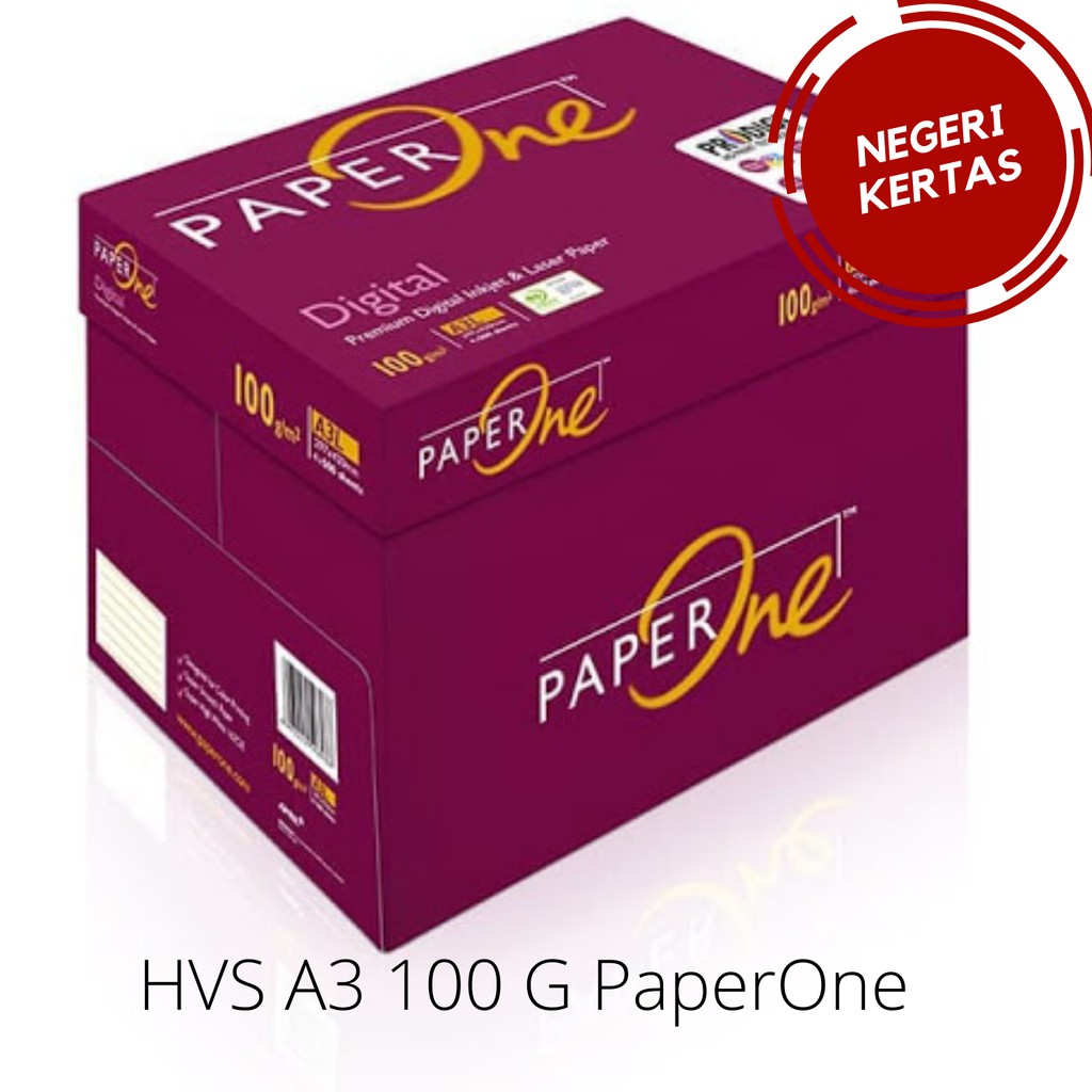 Jual Kertas HVS A3 100 gr PaperOne | Shopee Indonesia