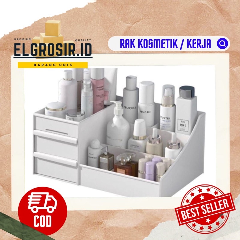 Jual RAK KOSMETIK DRAWER / KOTAK PENYIMPANAN MAKE UP COSMETIC STORAGE ...