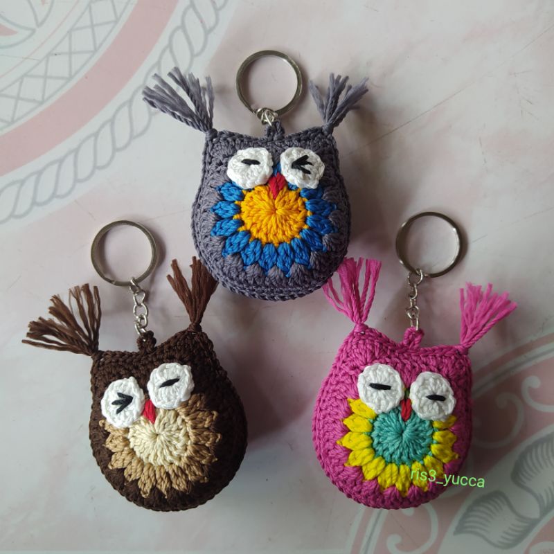 Jual Ganci Rajut Owl | Shopee Indonesia