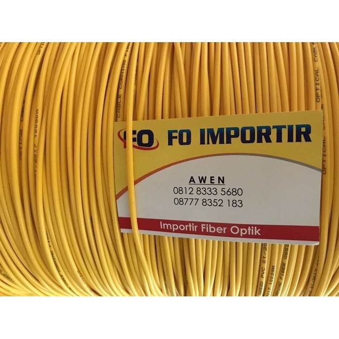 Jual Kabel Fiber Optik Indoor 1 Core ( siMPLEX ) FO / OPTIk | Shopee ...