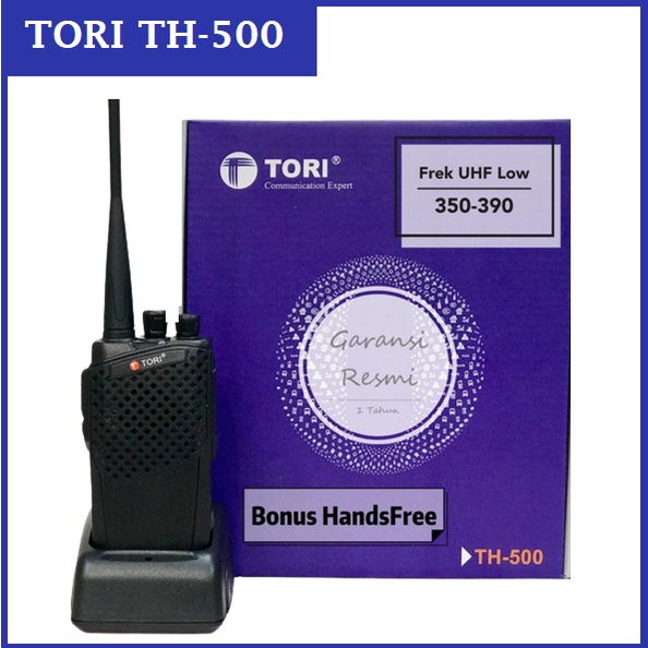 Jual HT Toriphone TH 500 UHF Low / WT Tori TH500 Handy Talky Jangkauan ...