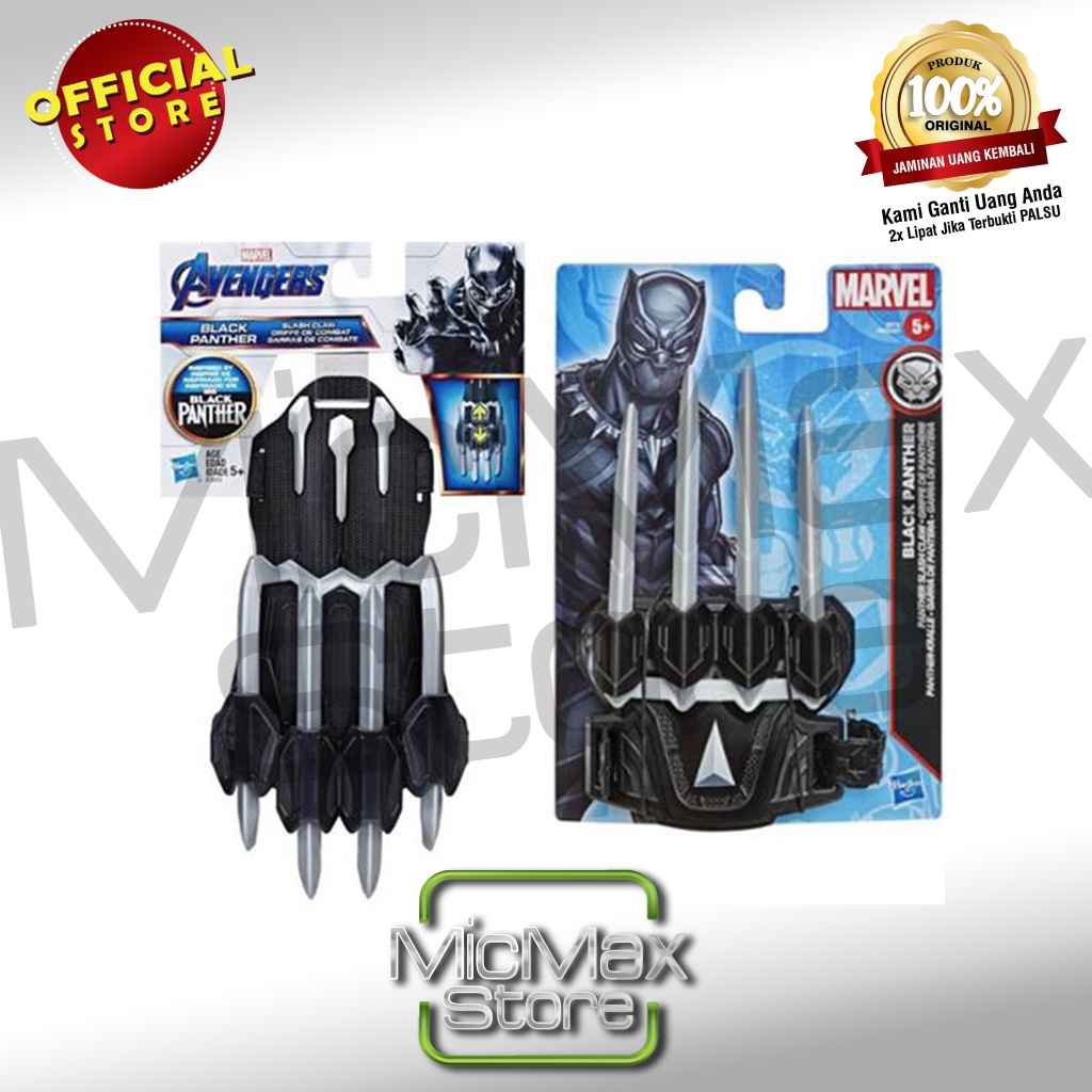 Jual Marvel Avengers Black Panther Slash Claw Original Hasbro | Shopee ...