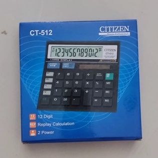 Jual Kalkulator Citizen CT 512 / Calculator Alat Hitung 12 digit | Shopee Indonesia