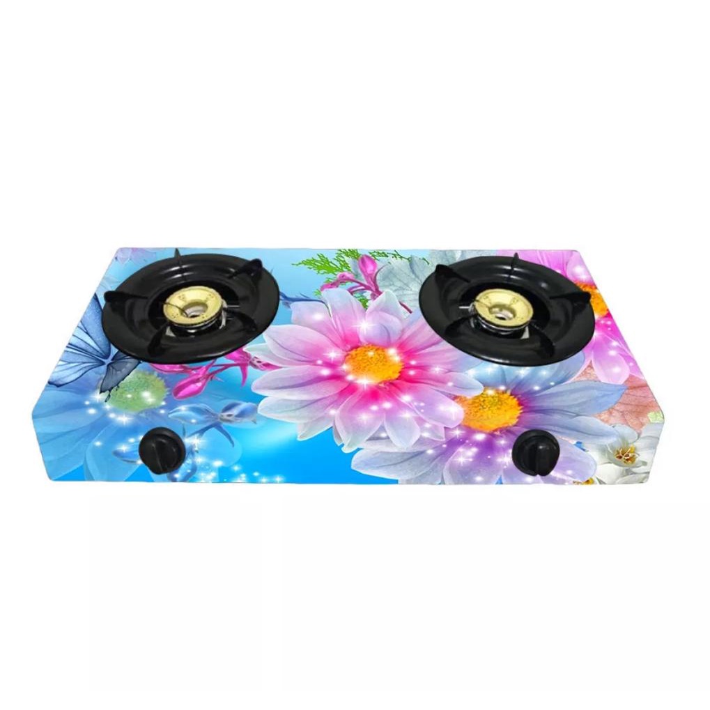 Jual ANEKA STICKER BUNGA STICKER KOMPOR GAS DUA TUNGKU MURAH GROSIR ...