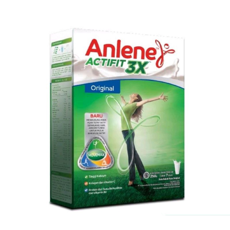 Jual Anlene actifit 3x original 240 gr | Shopee Indonesia