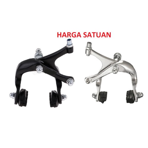 Jual Rem U Brake double pivot Dual Alloy UBrake c Hybrid Sepeda seli ...