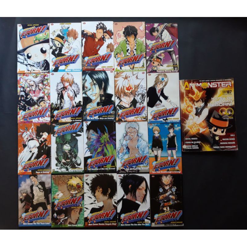 Jual Paket Komik Hitman Reborn (Katekyo Hitman Reborn) | Shopee Indonesia