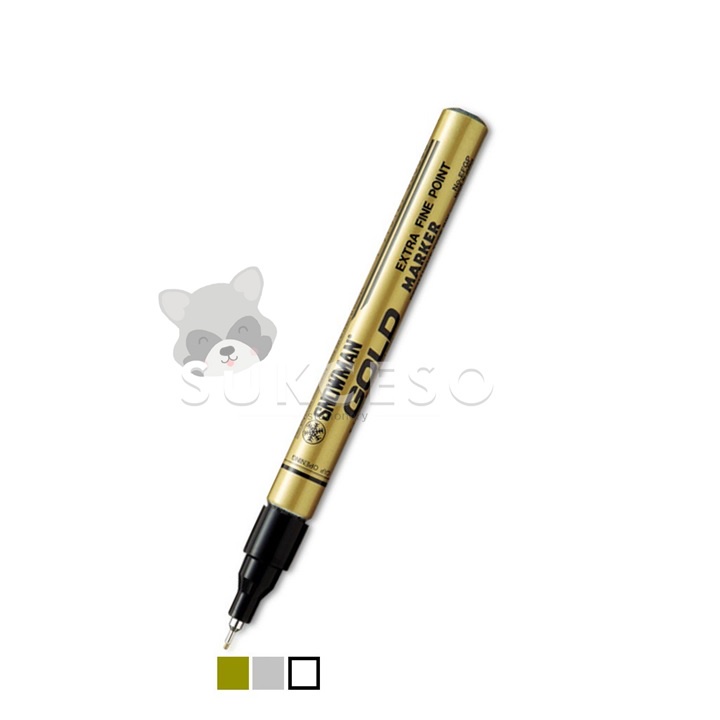 Jual Snowman Extra Fine Marker / Spidol Paint Marker | Shopee Indonesia