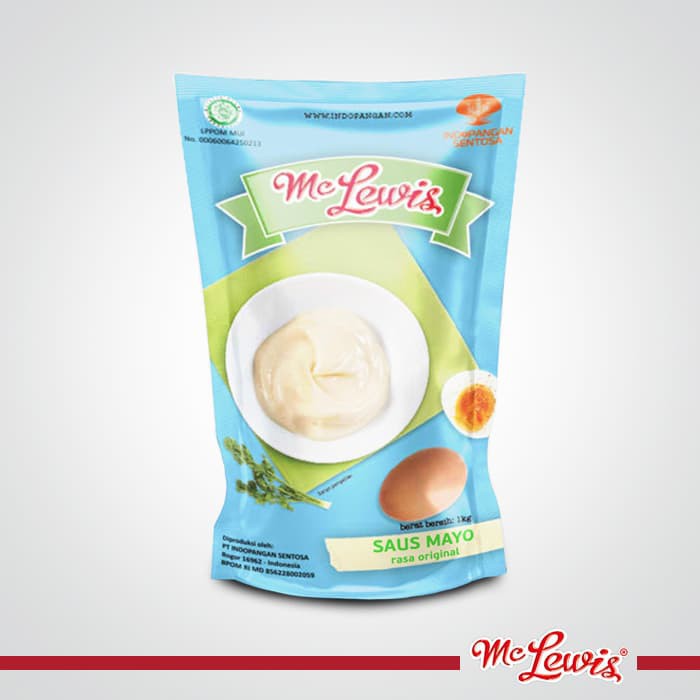 Jual Mayonnaise Original Biru MC LEWIS 1KG / Mayones / Mayonais ...
